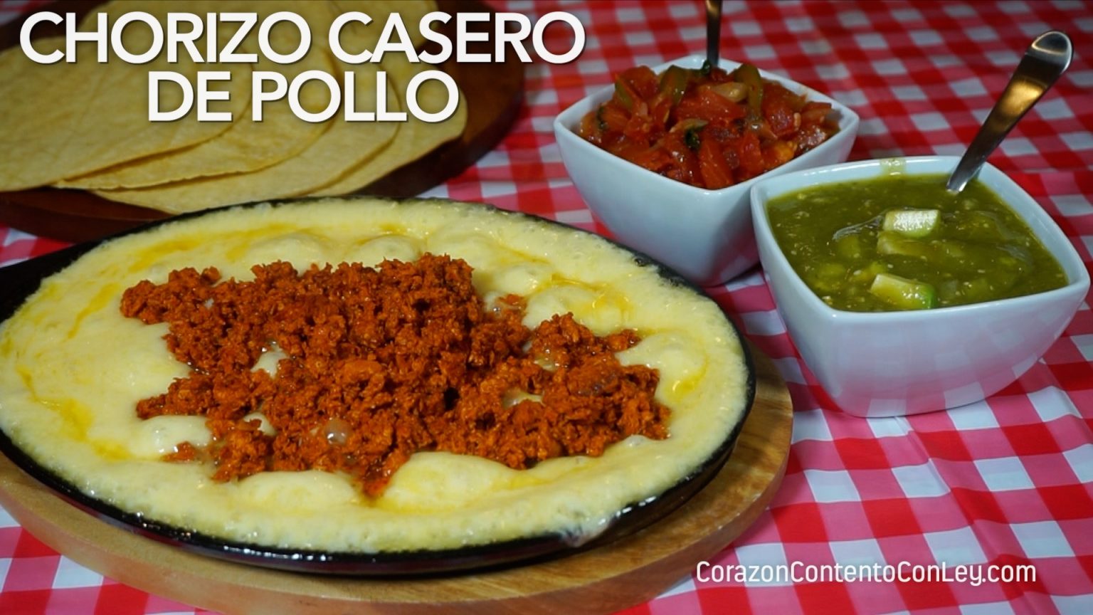 CHORIZO CASERO DE POLLO – Cocina con Leyla